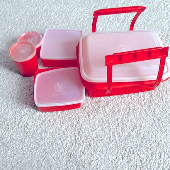 Tupperware | Storage & Organization | Tupperware Pack Carry Retro ...